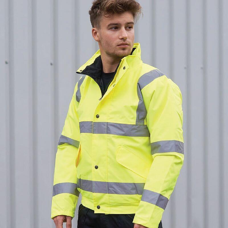 Hi Viz Jacket - Urban Print Workwear